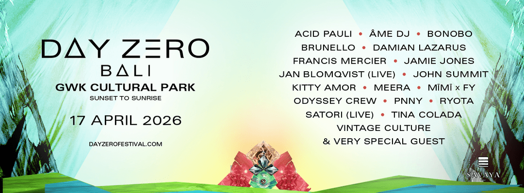 Day Zero Bali 2026 Guide: April 17, Lineup, Tickets | Loo... | Loopliner